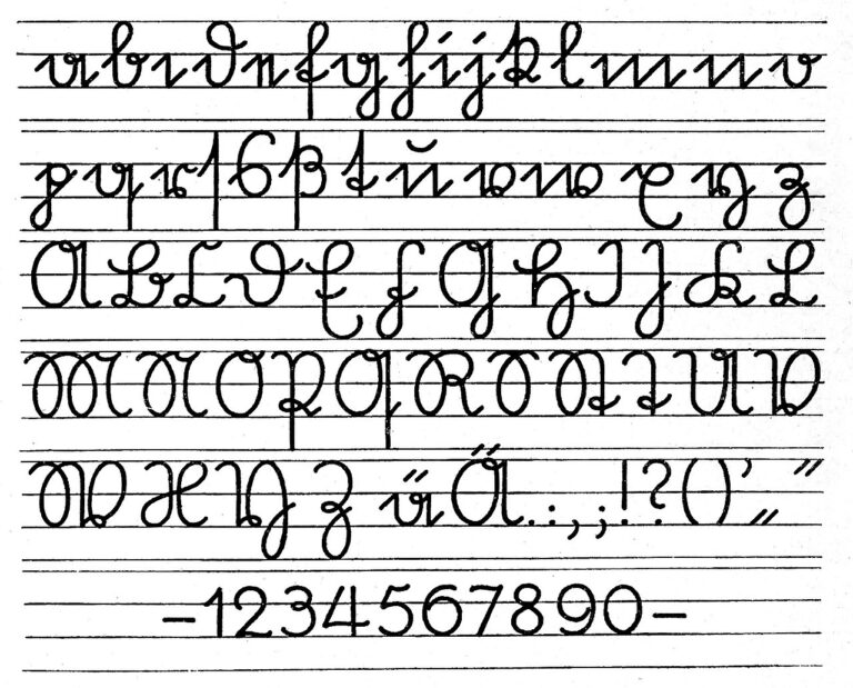 Sütterlin – Wort-Sprache-Welt